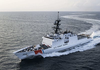 PHOTO: USCG cutter ‘Stratton’ on sea trials