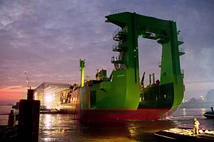 ‘Ambiorix’ dredger launched in Netherlands