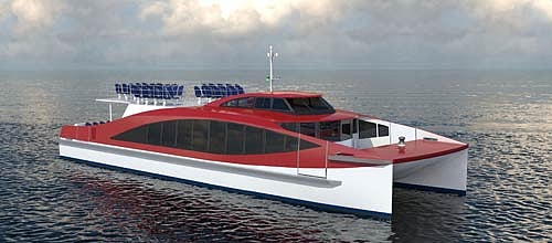 Incat Crowther to design “new generation rocket” for Sydney Harbour