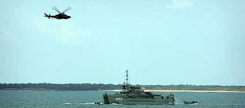 RAN hydrographic vessels return from PNG