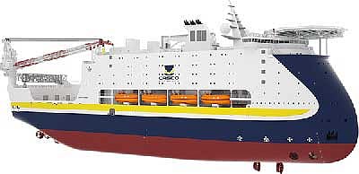 Casco contracts Ulstein for accommodation vessel