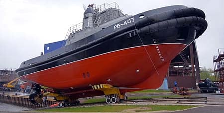 Pella launches tug [VIDEO]