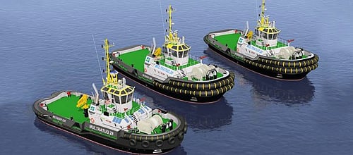 Damen to build three new ASD tugs