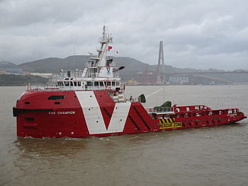 New AHTS ‘VOS Champion’ joins Vroon fleet