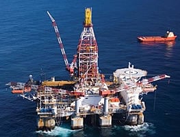 Diamond relocates Gulf rig to Congo