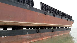 Eversafe’s barge ballet