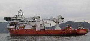 Diving/ROV support vessel for Gulmar