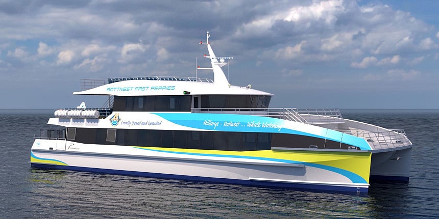 Construction begins on 32-metre catamaran for Western Australia’s ...