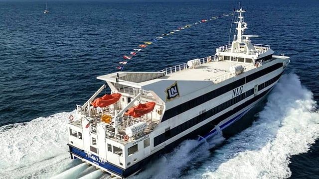 VESSEL REVIEW | Jumbo Jet – High-speed monohull ferry enters service on ...