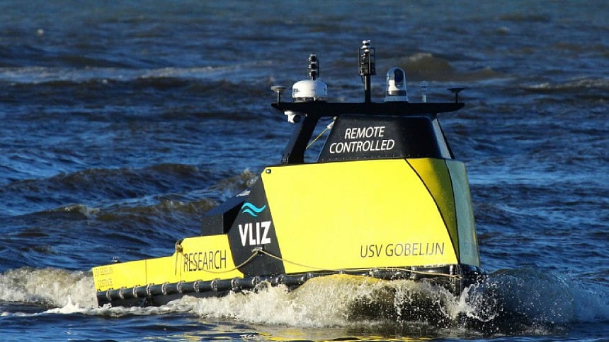 Belgian research institute takes delivery of USV