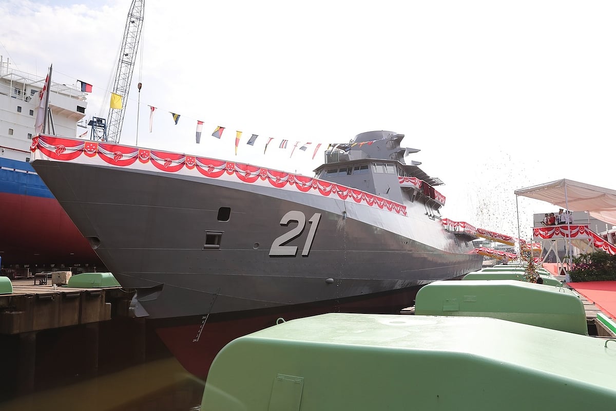 Seven of eight LMV’s for Singapore Navy launched
