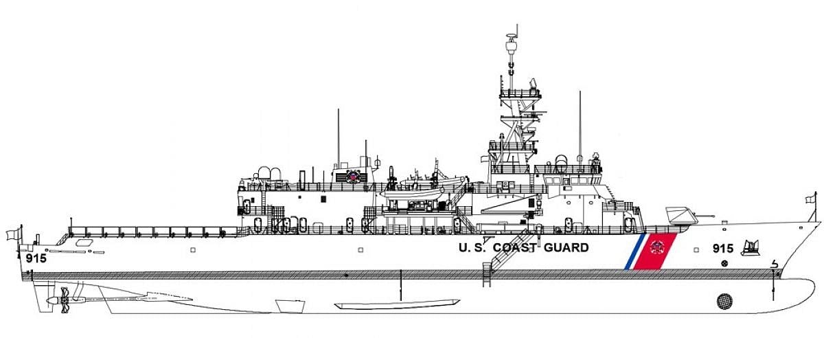 Eastern Shipbuilding cuts steel for US Coast Guard’s first OPC