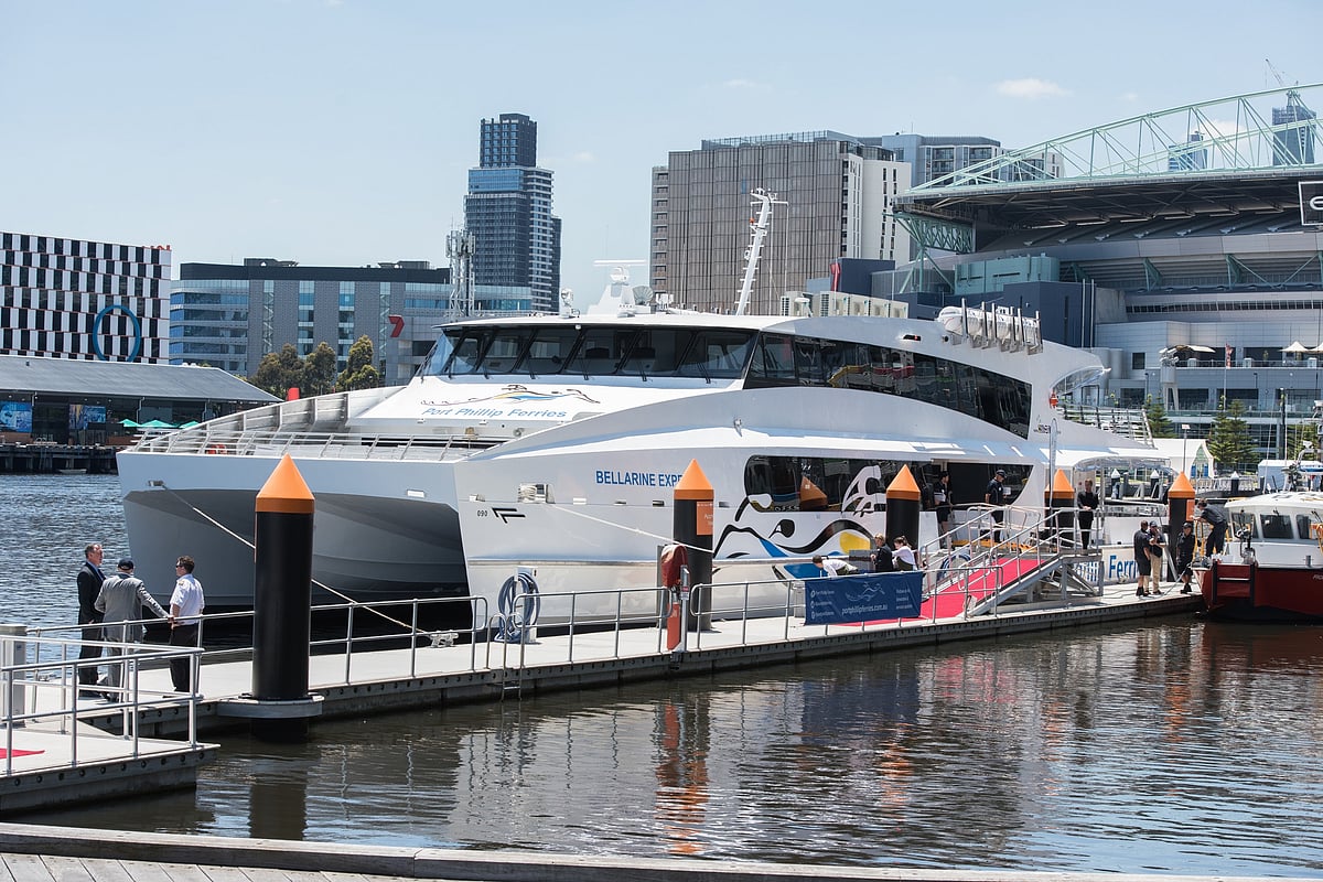 Australian commuter ferry enters service