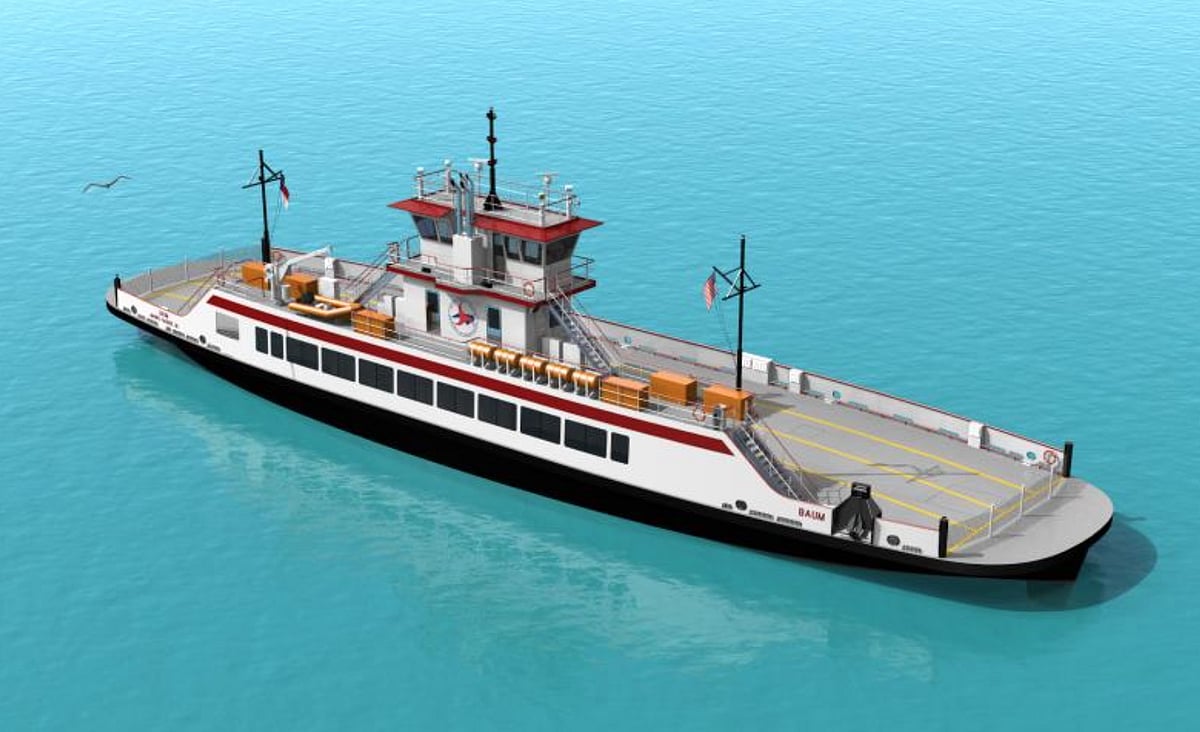 NCDT unveils new river-class vehicle ferry