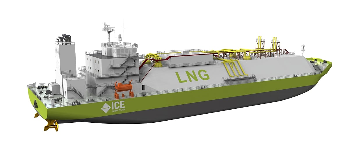 ICE unveils LNG tanker design