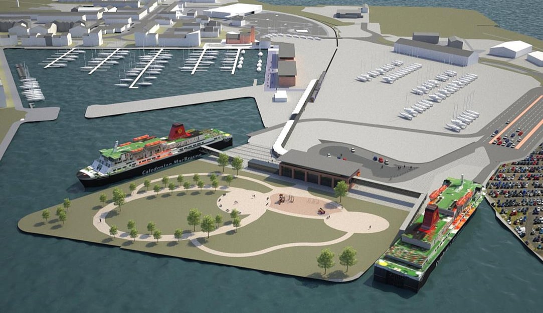 Transport Scotland approves Ardrossan ferry port upgrade