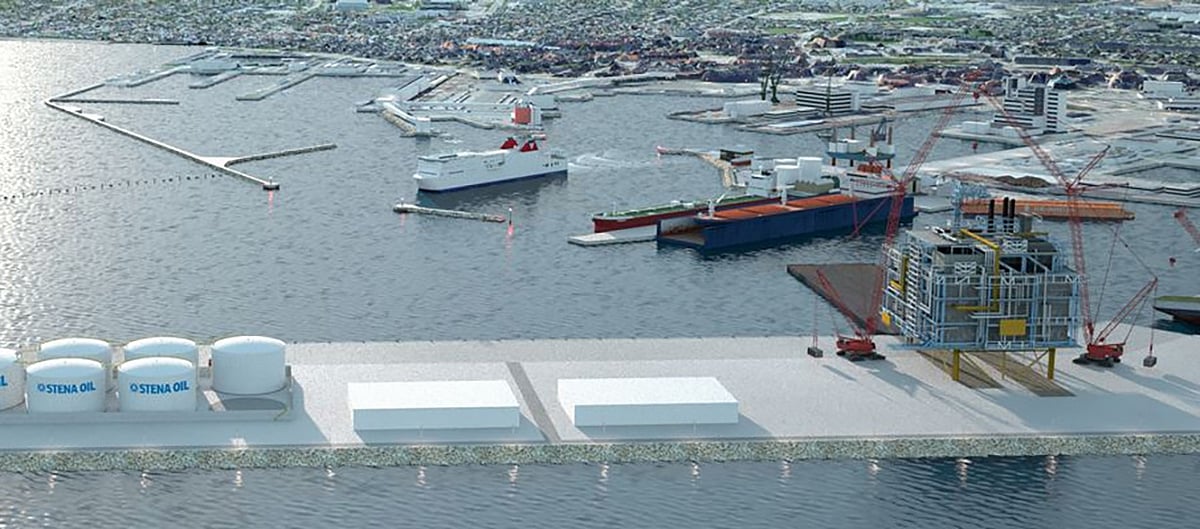 Marine fuel terminal for Frederikshavn