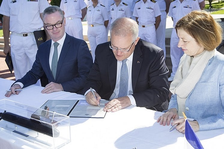 Australia and Naval Group sign A$50 billion submarine contract