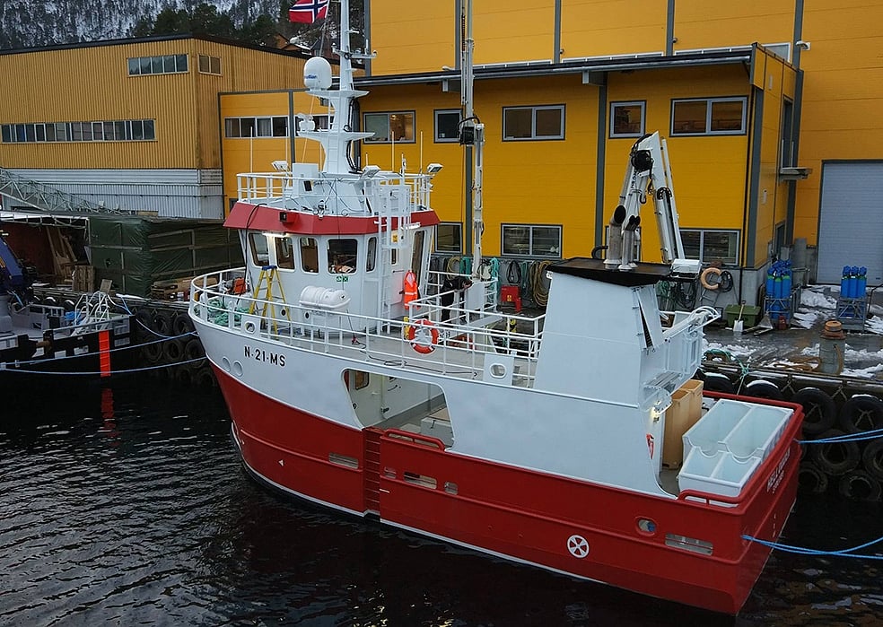 Norwegian shipyard delivers newbuild seine netter