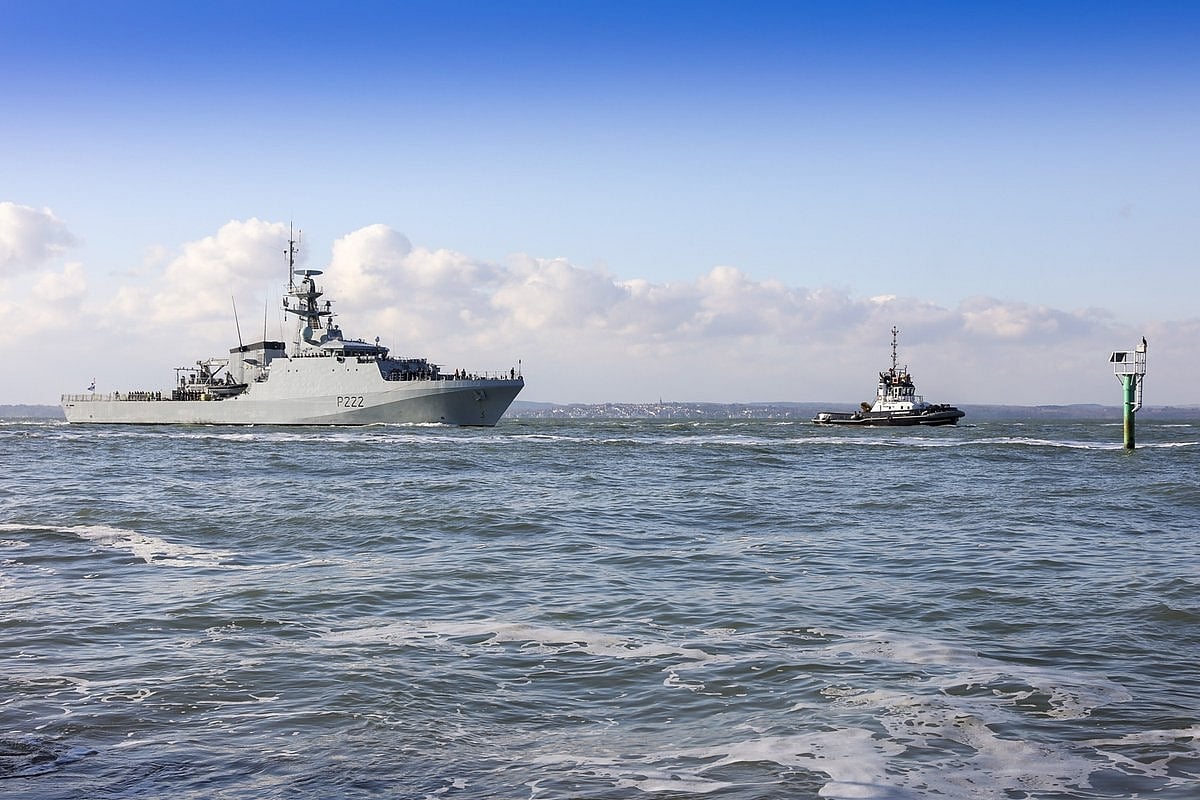 Royal Navy launches first fisheries OPV