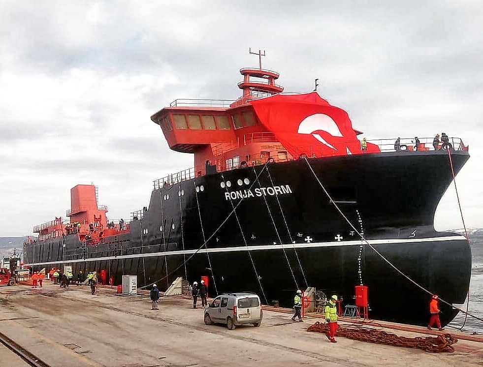 World’s largest live fish carrier launched at Cemre Shipyard