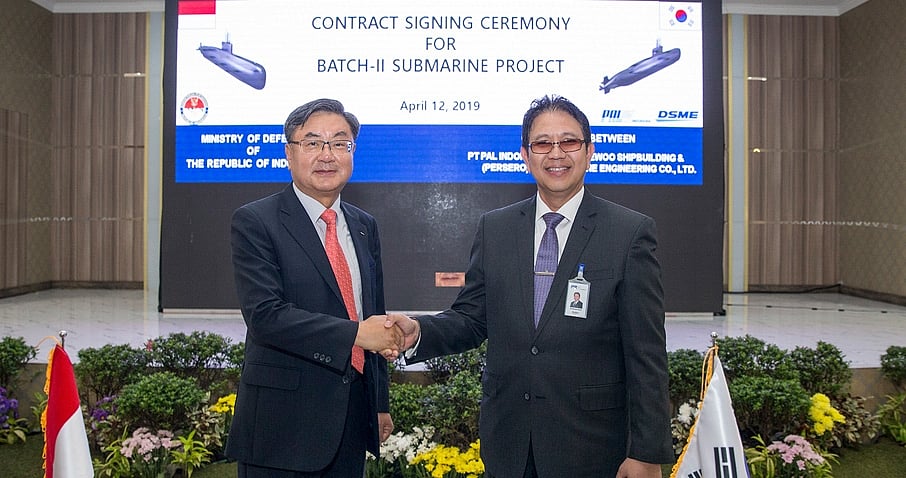 DSME to build three additional submarines for Indonesia
