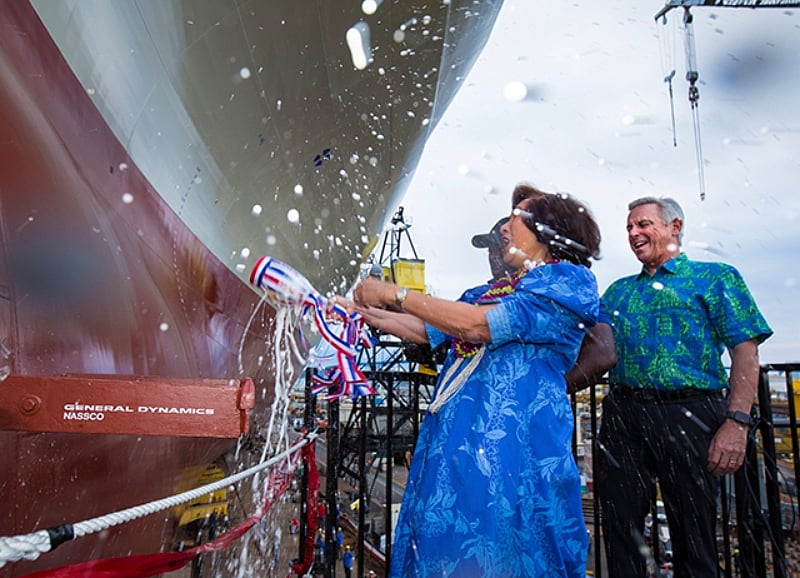 Matson christens first Kanaloa-class Con-Ro