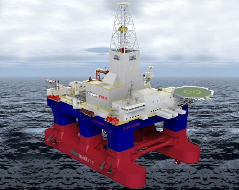 Awilco orders second semi-submersible drilling rig from Keppel FELS