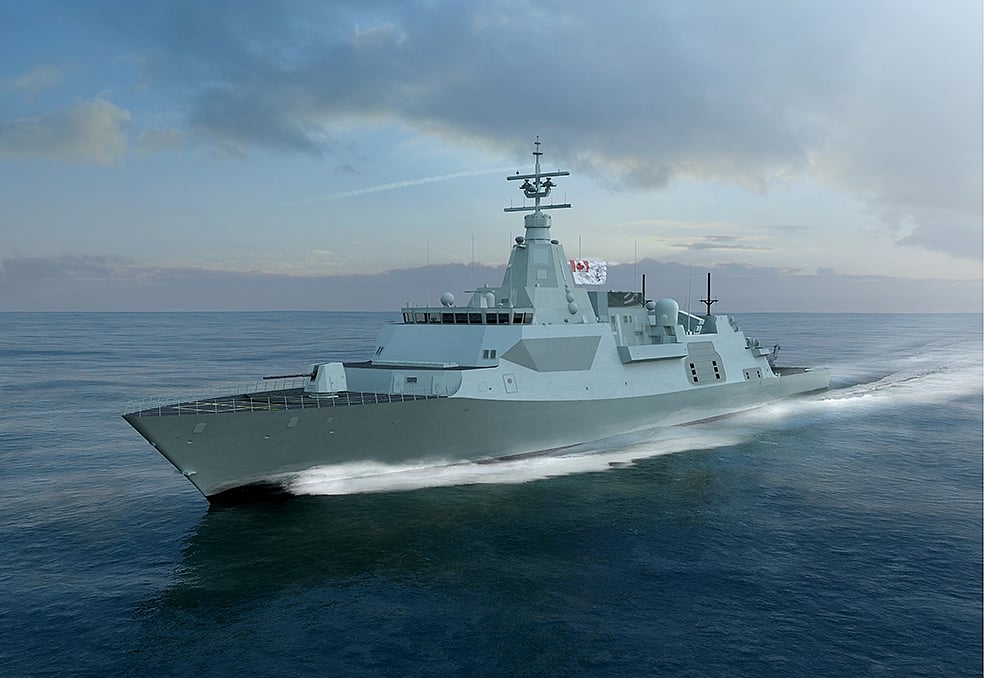 Consortium submits Type 26 bid for Canadian surface combatant program