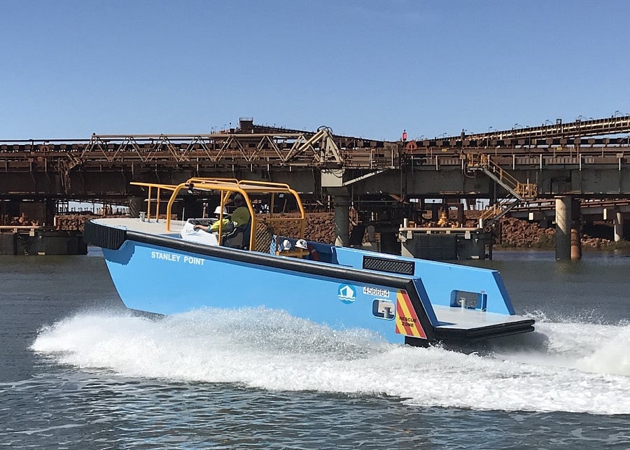 VESSEL REVIEW | Jet-powered line boat for Port Hedland