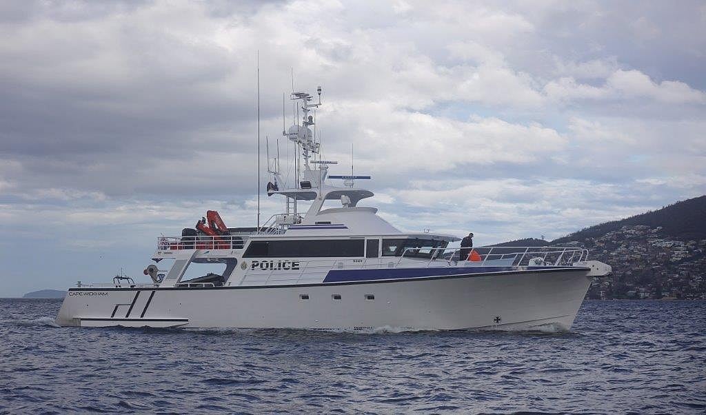 Tasmania Police launches new patrol boat