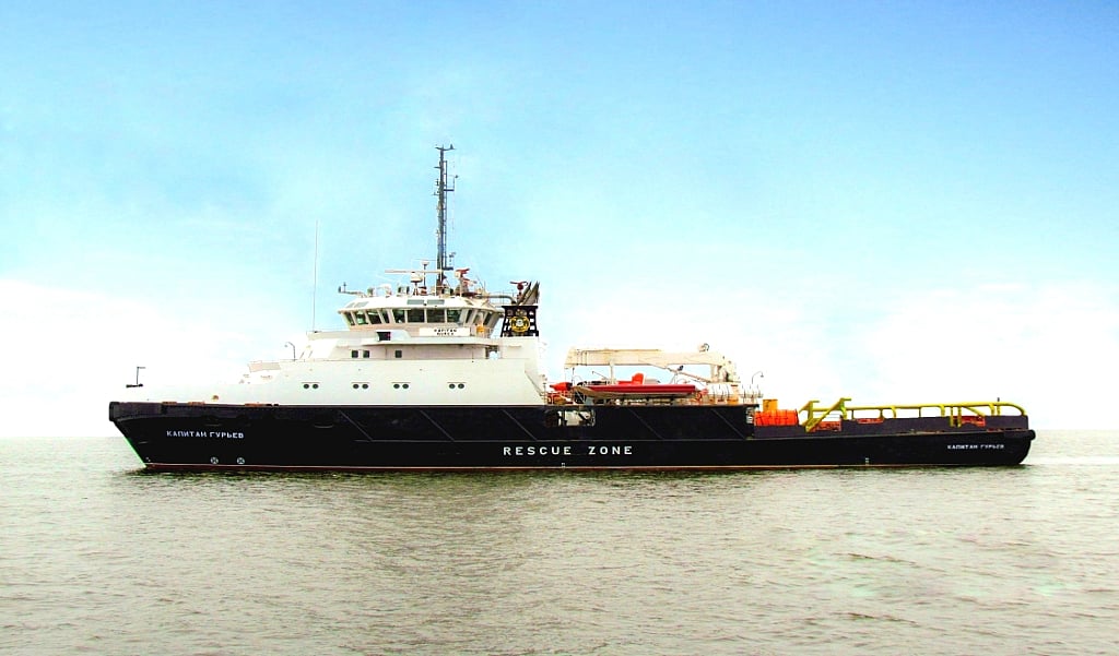 Project 22870 tug Kapitan Guriev delivered to Russian Navy