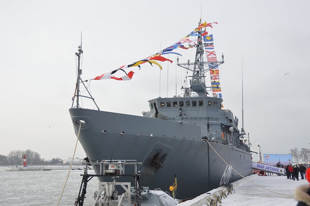 Russian Navy commissions minesweeper Ivan Antonov