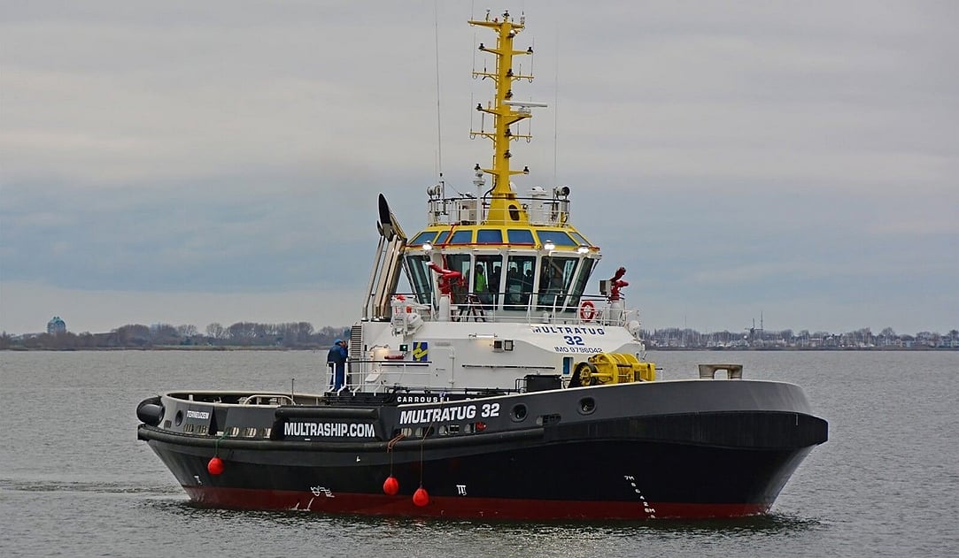 Multraship takes delivery of Carrousel Rave tug