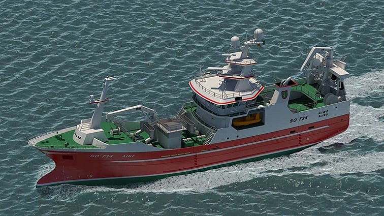 Karstensens delivers newbuild pelagic trawler for Áine