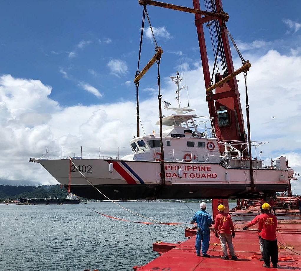 Second OCEA patrol boat for Philippine Coast Guard arrives home
