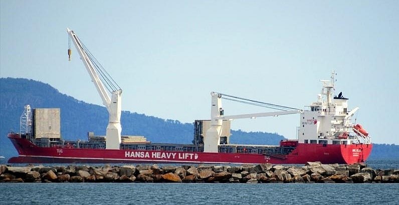 Five of Hansa Heavy’s ships sold to Spliethoff