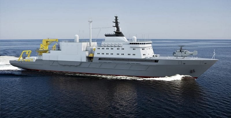 Export variant proposed for Delfin-class submarine rescue ship