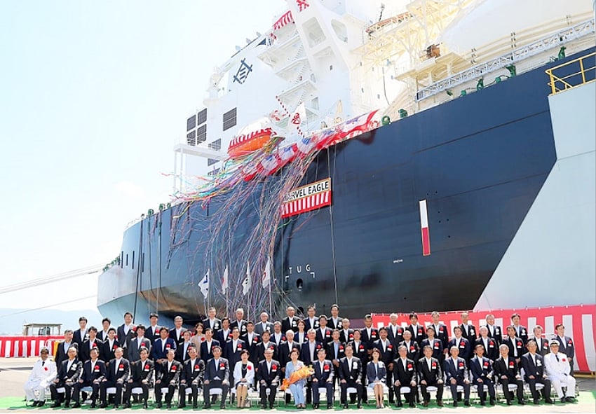 Mitsui OSK Lines delivers LNG carrier