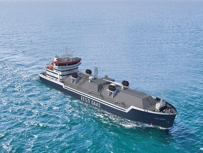 Estonia’s Eesti Gaas places order for LNG bunker vessel