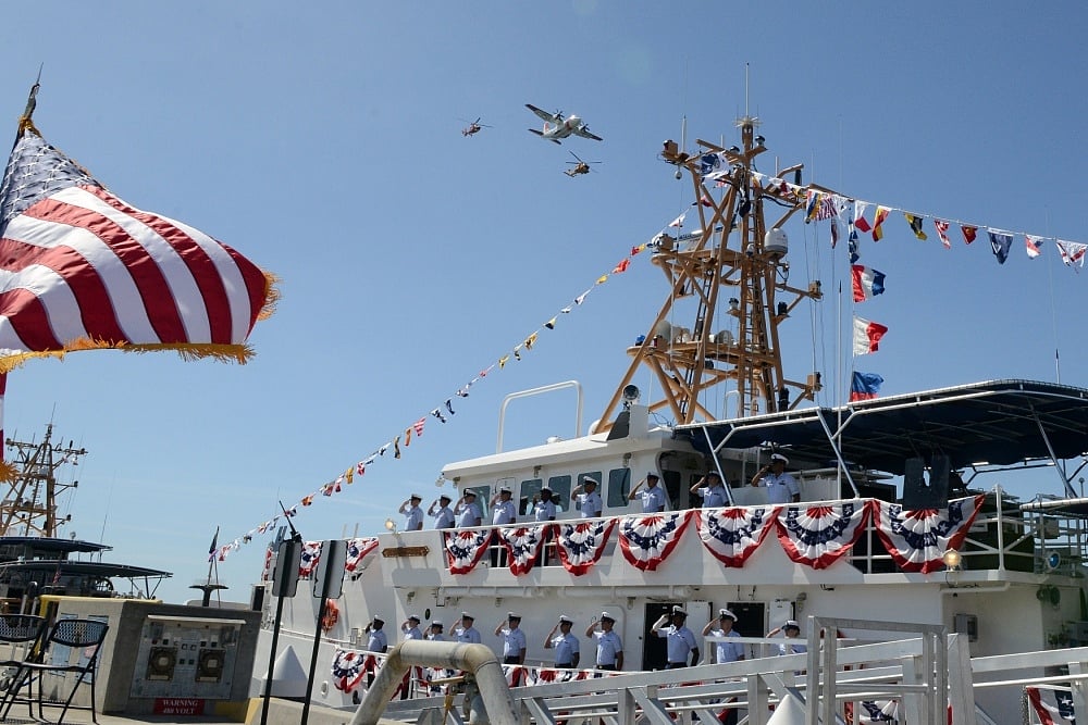US Coast Guard commissions fast response cutter Terrell Horne