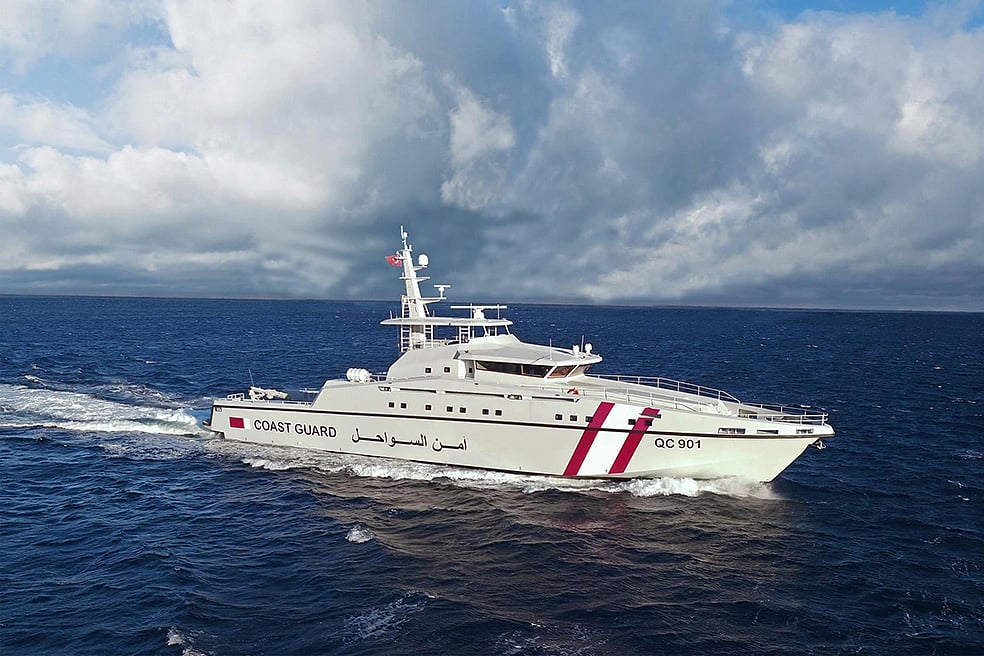 Qatar Coast Guard’s patrol boat completes sea trials