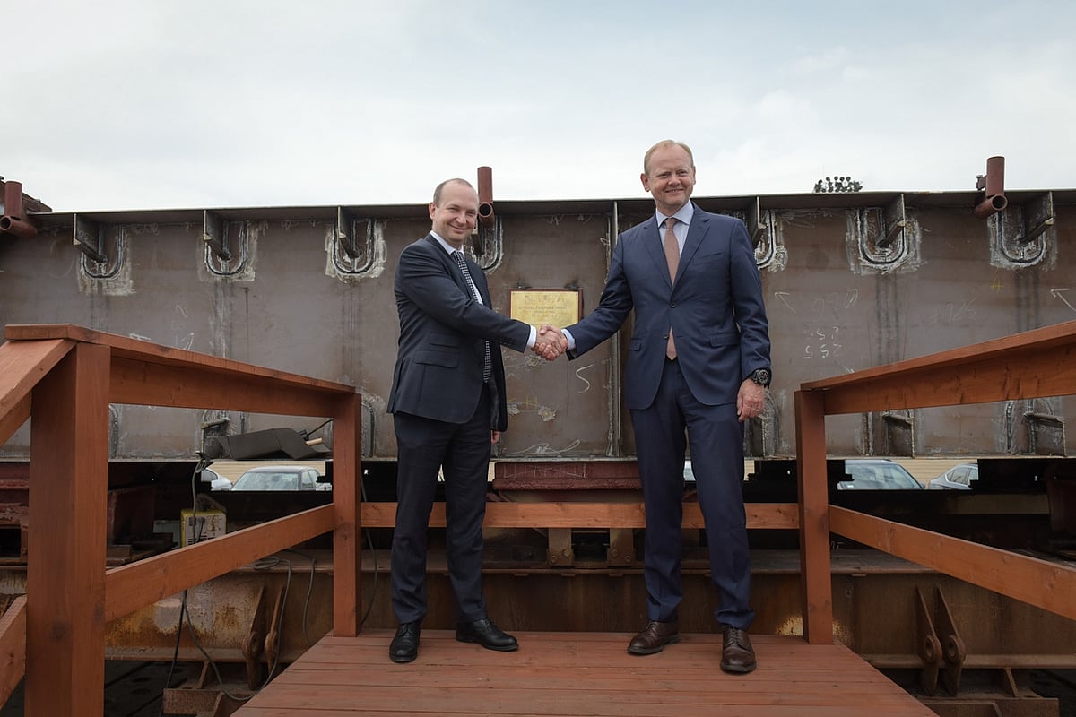 Construction begins on Swedish SIGINT Ship