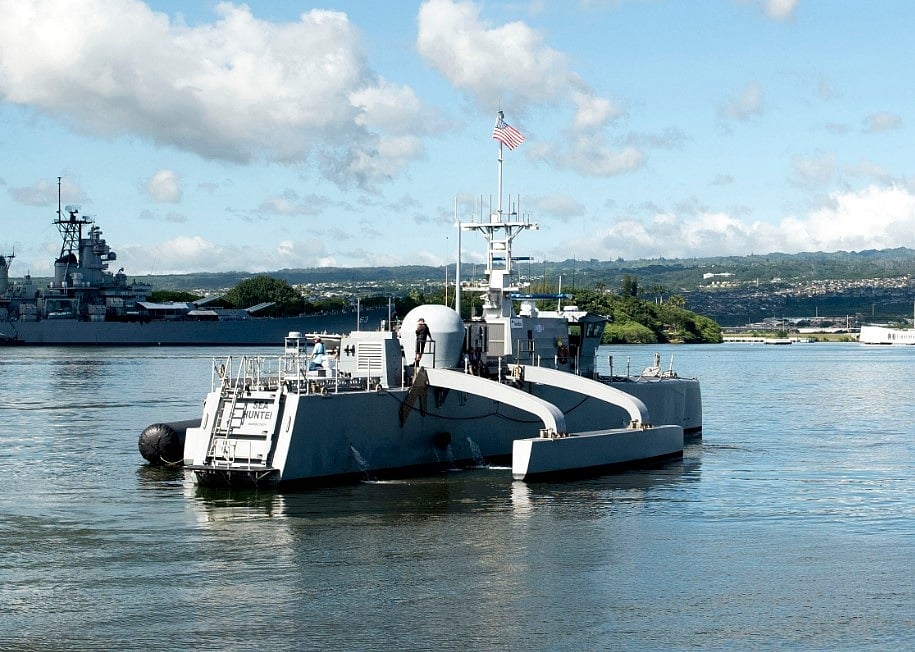 US Navy unmanned vessel completes long range operation