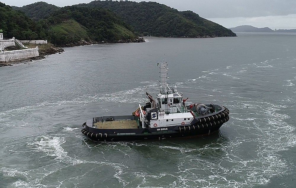 Harbour and ocean going tug WS Sirius enters service in Brazil
