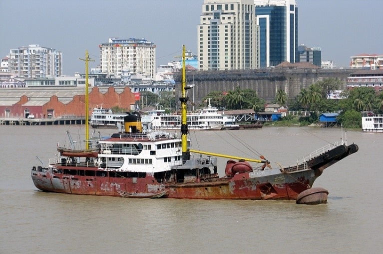 Two dead and 16 missing after lighthouse tender sinks in Myanmar