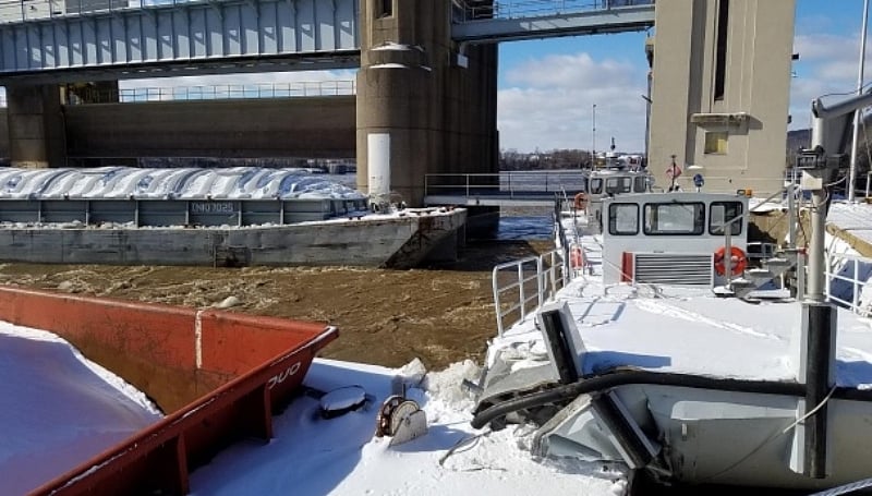 NTSB issues barge safety recommendations following 27-vessel breakaway