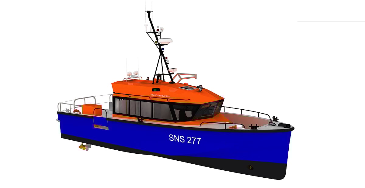 New rescue boat for the French sea rescue association