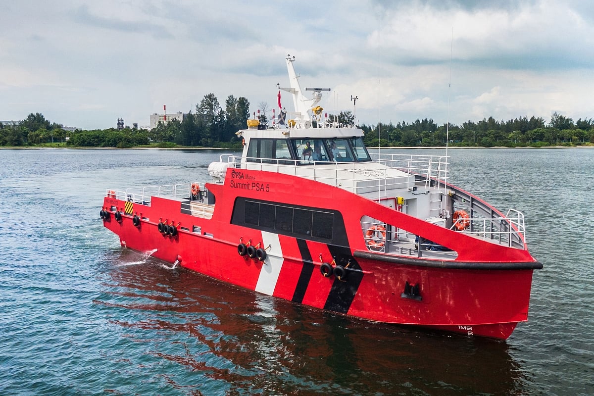 Newbuild joins PSA Marine crewboat fleet