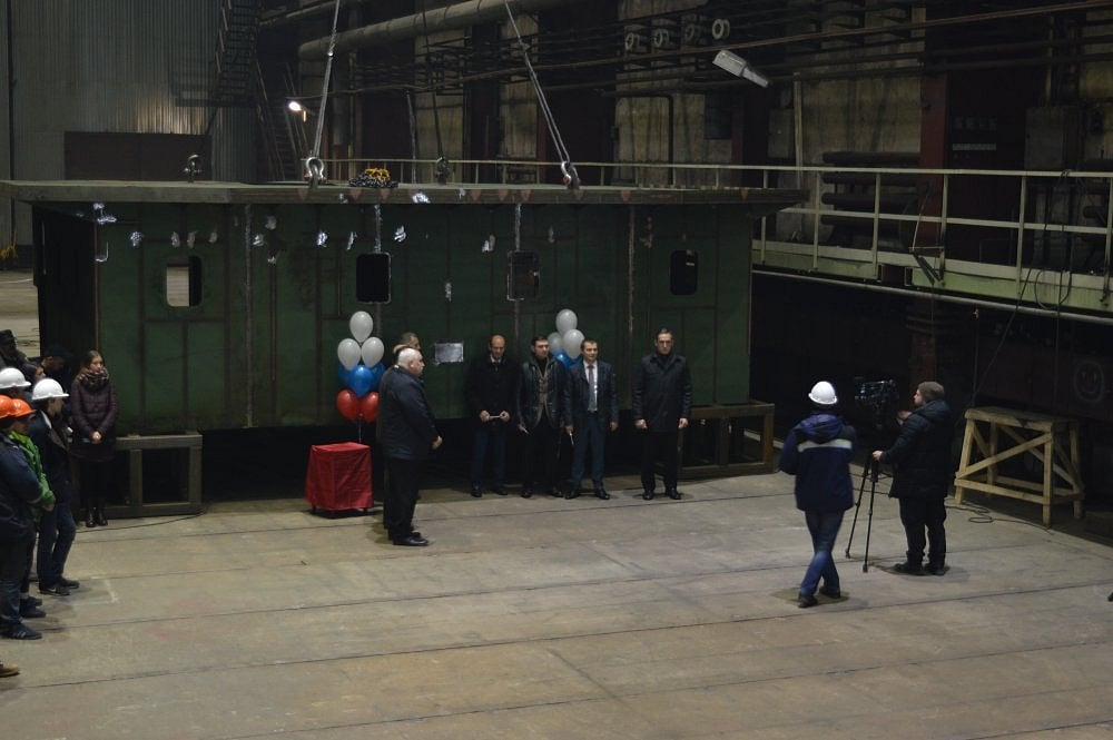 Onego Shipyard lays keel of Project 3265 buoy tender
